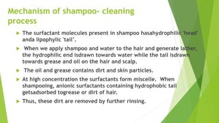 shampoo as a cosmetic product , pharmaceutical | PPTX