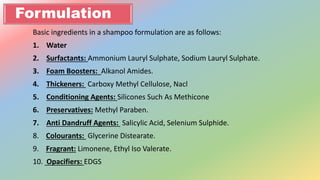 Shampoo ppt by pavan | PPTX | Skin Care | Beauty