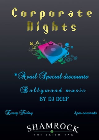 Shamrock Week Schedule | PDF