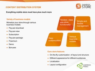 Shamrock mobile platform | PPTX