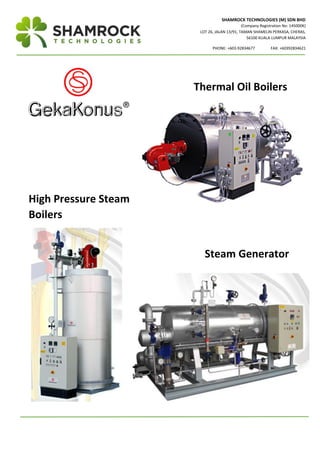 Shamrock technologies brochure new | PDF
