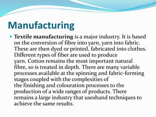 Textile Machineries | PPT