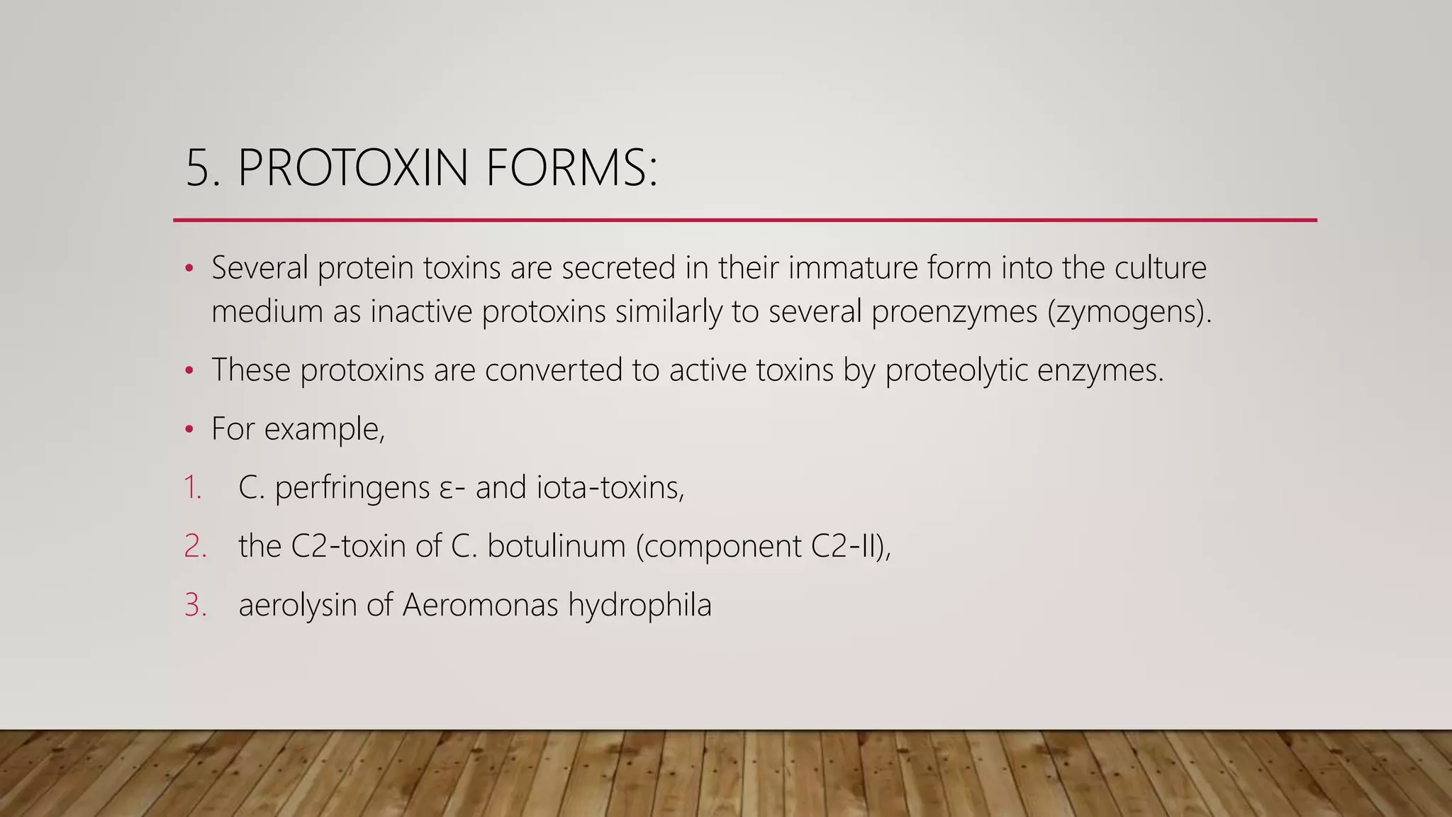 Bacterial Protein Toxins | PPTX