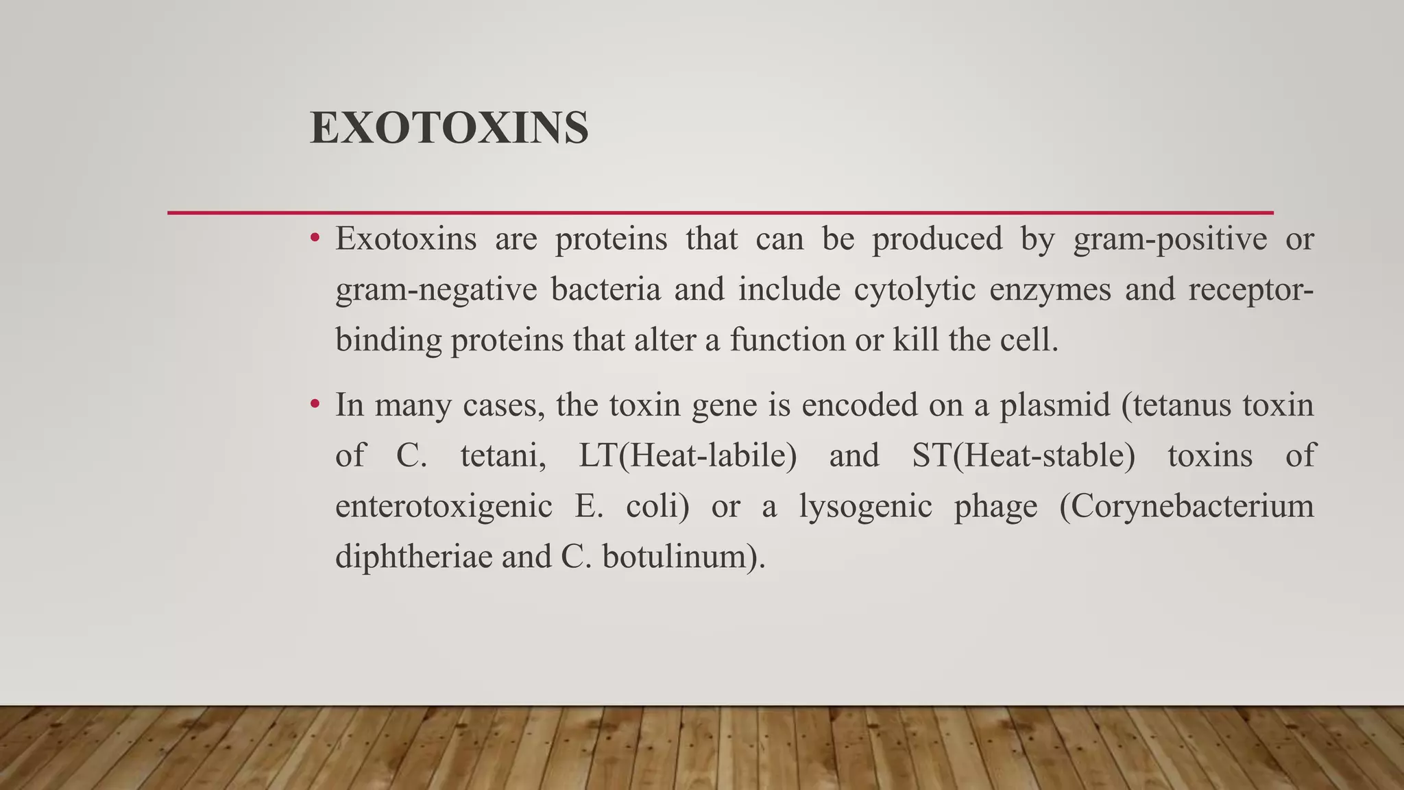 Bacterial Protein Toxins | PPTX