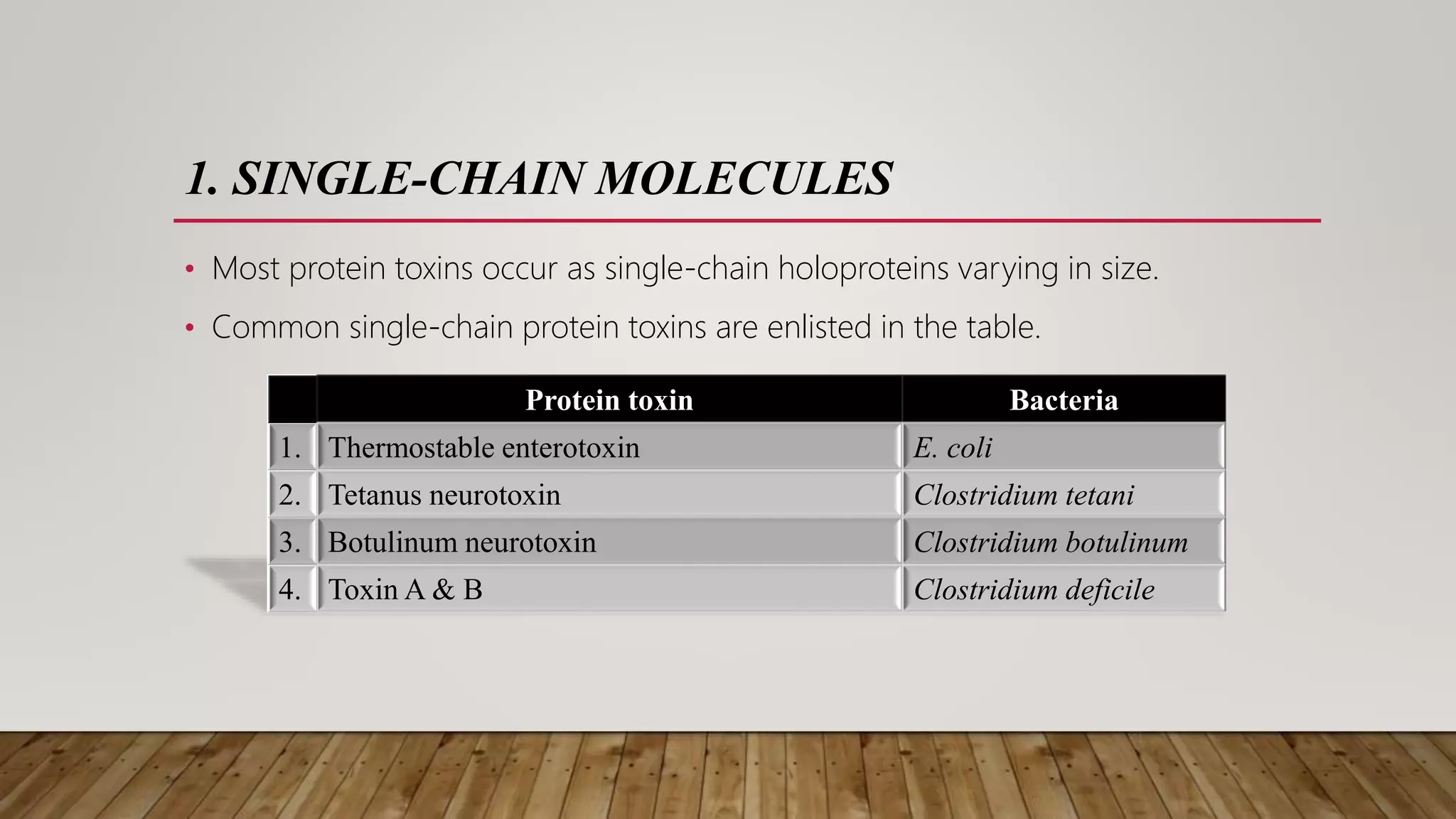 Bacterial Protein Toxins | PPTX