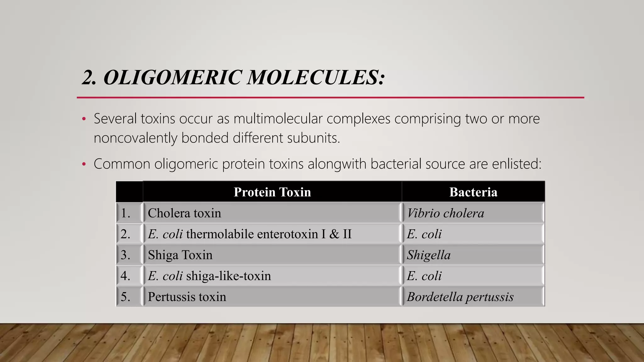 Bacterial Protein Toxins | PPTX