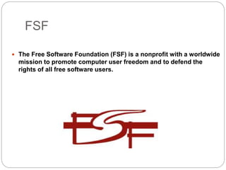 Shamsa altayer fsf philosophy | PPTX | Shareware and Freeware ...