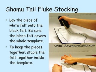 Shamu tail fluke stocking | PPT