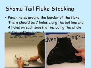 Shamu tail fluke stocking | PPT