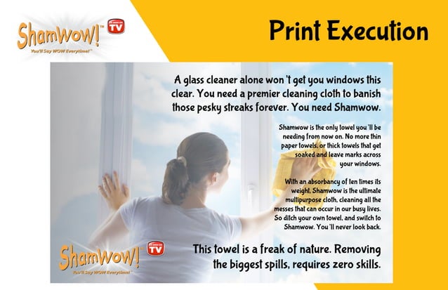 Shamwow sample brief | PPT