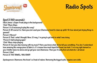 Shamwow sample brief | PPT