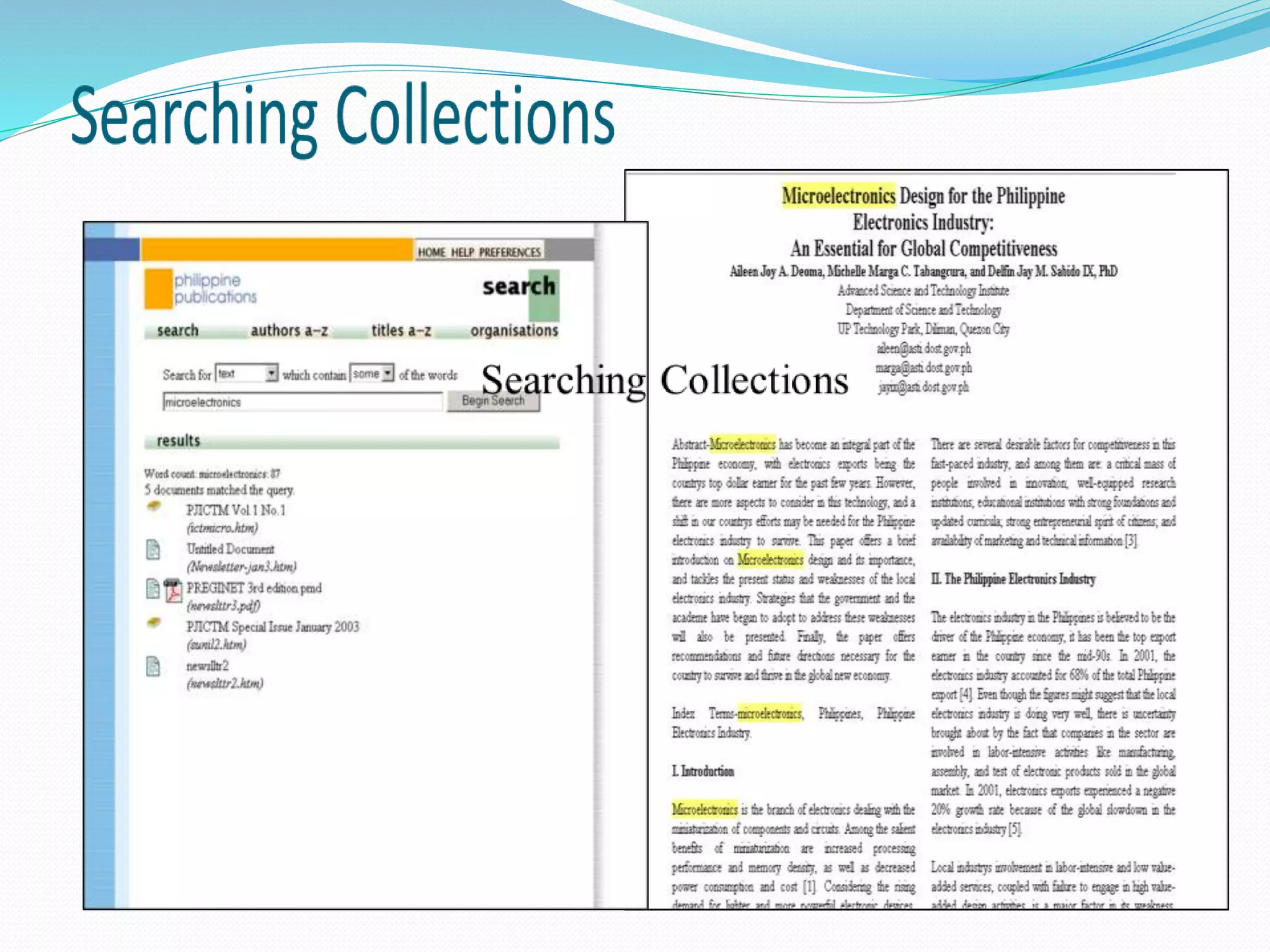 GREENSTONE DIGITAL LIBRARY SOFTWARE | PPTX