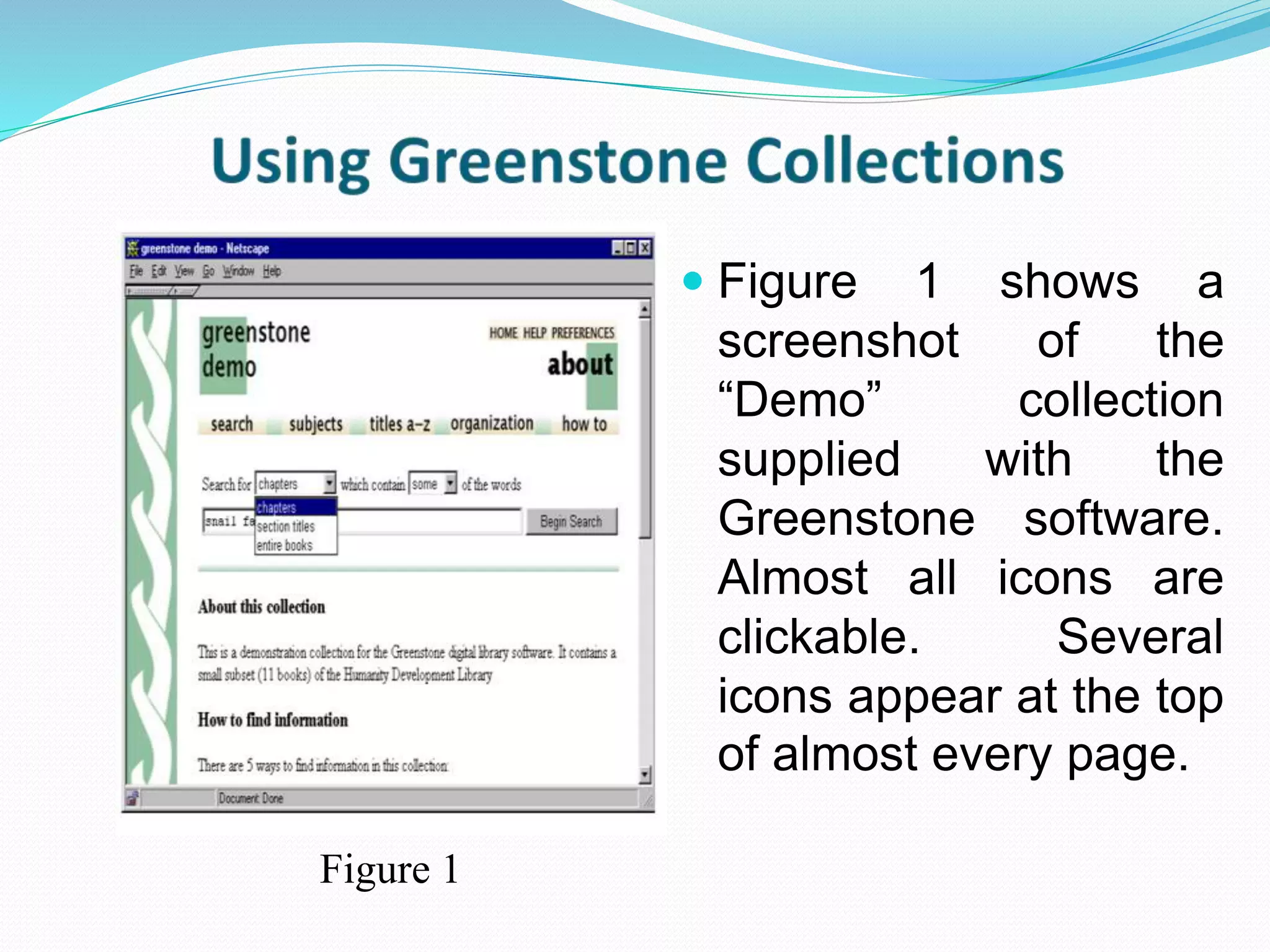 greenstone digital library software | PPTX