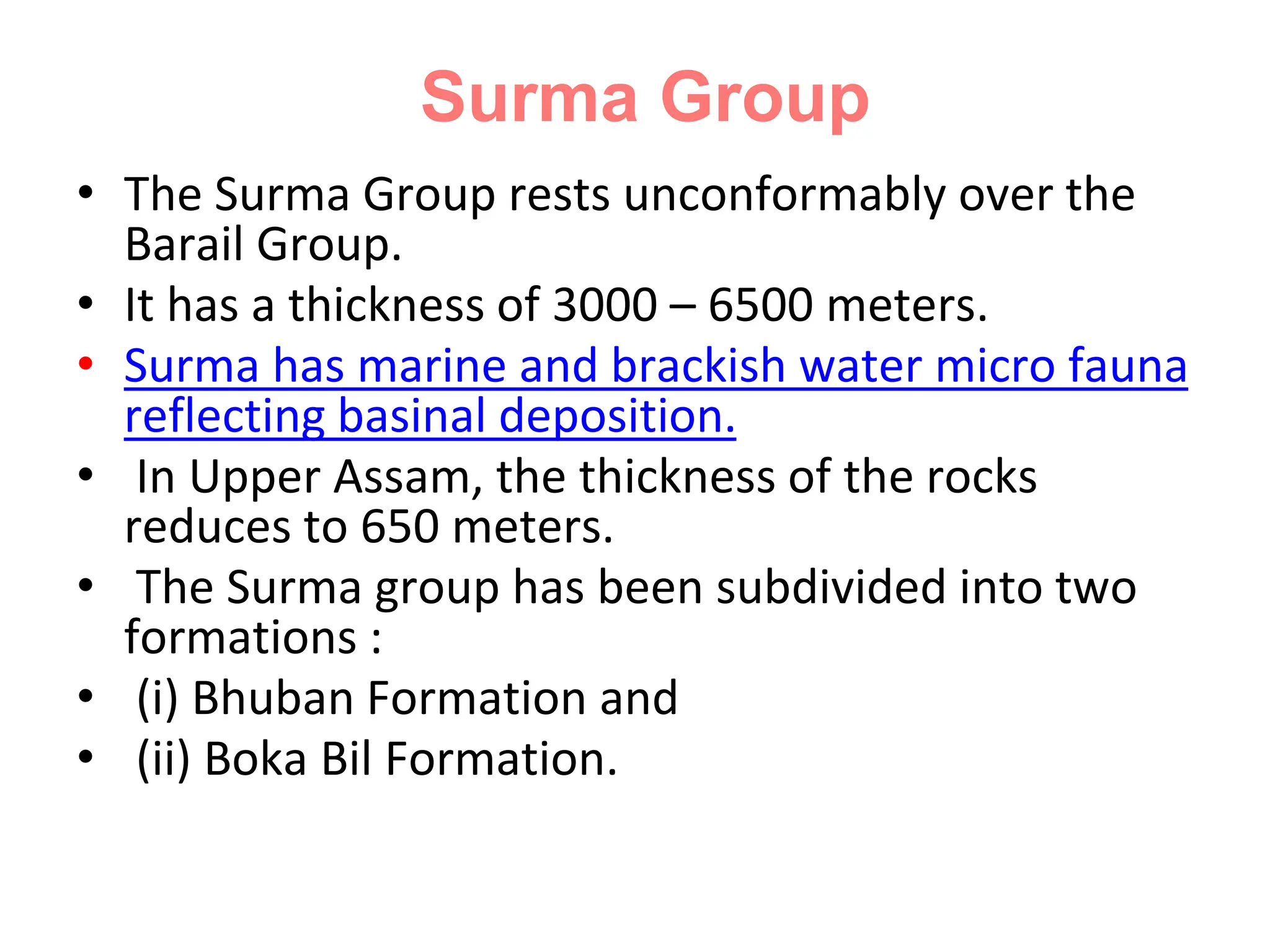 Geology of Assam with lithology , economic importance . | PPTX