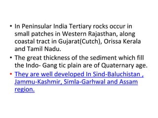 Geology of Assam with lithology , economic importance . | PPTX