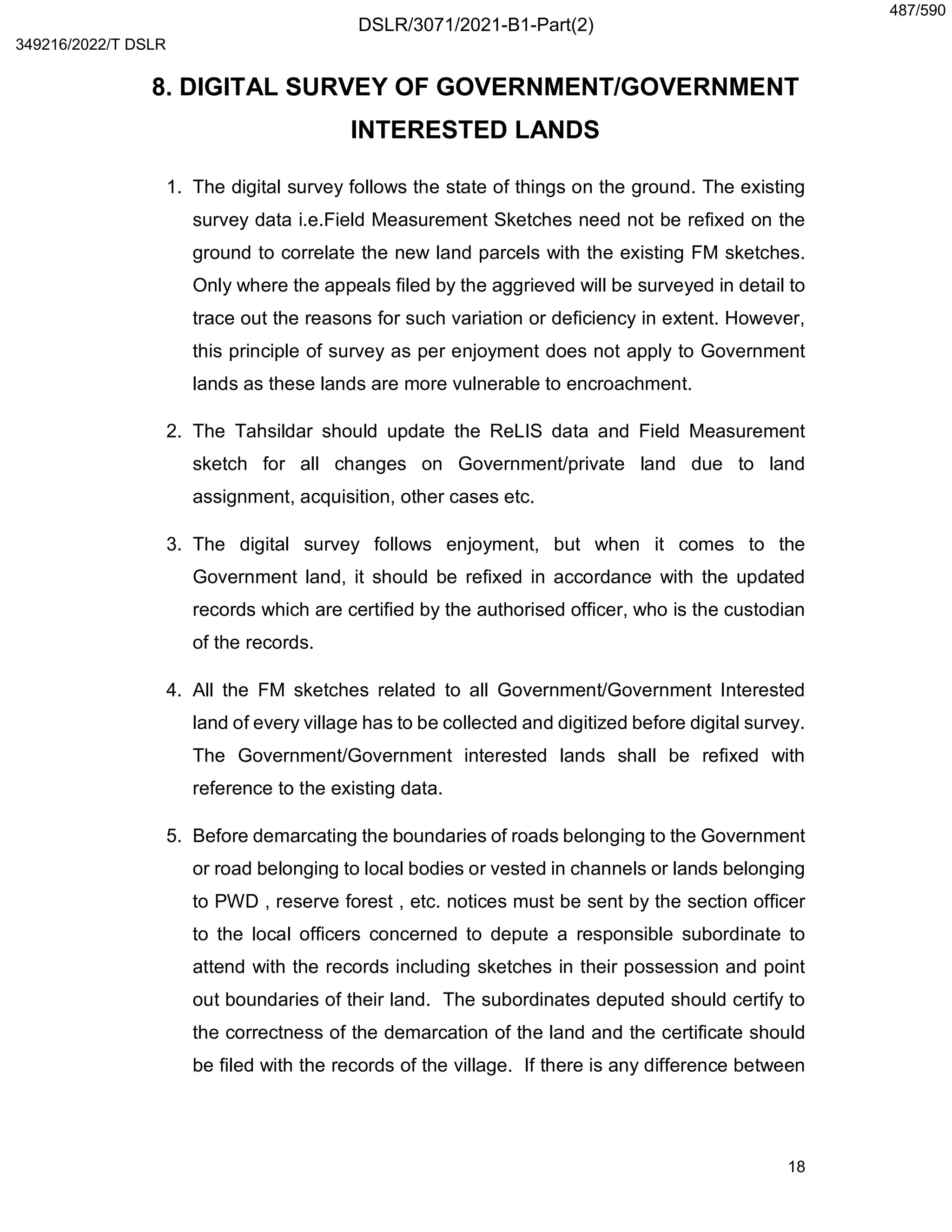 Digital Survey Kerala SOP - Standards Operational procedures - Uploaded ...
