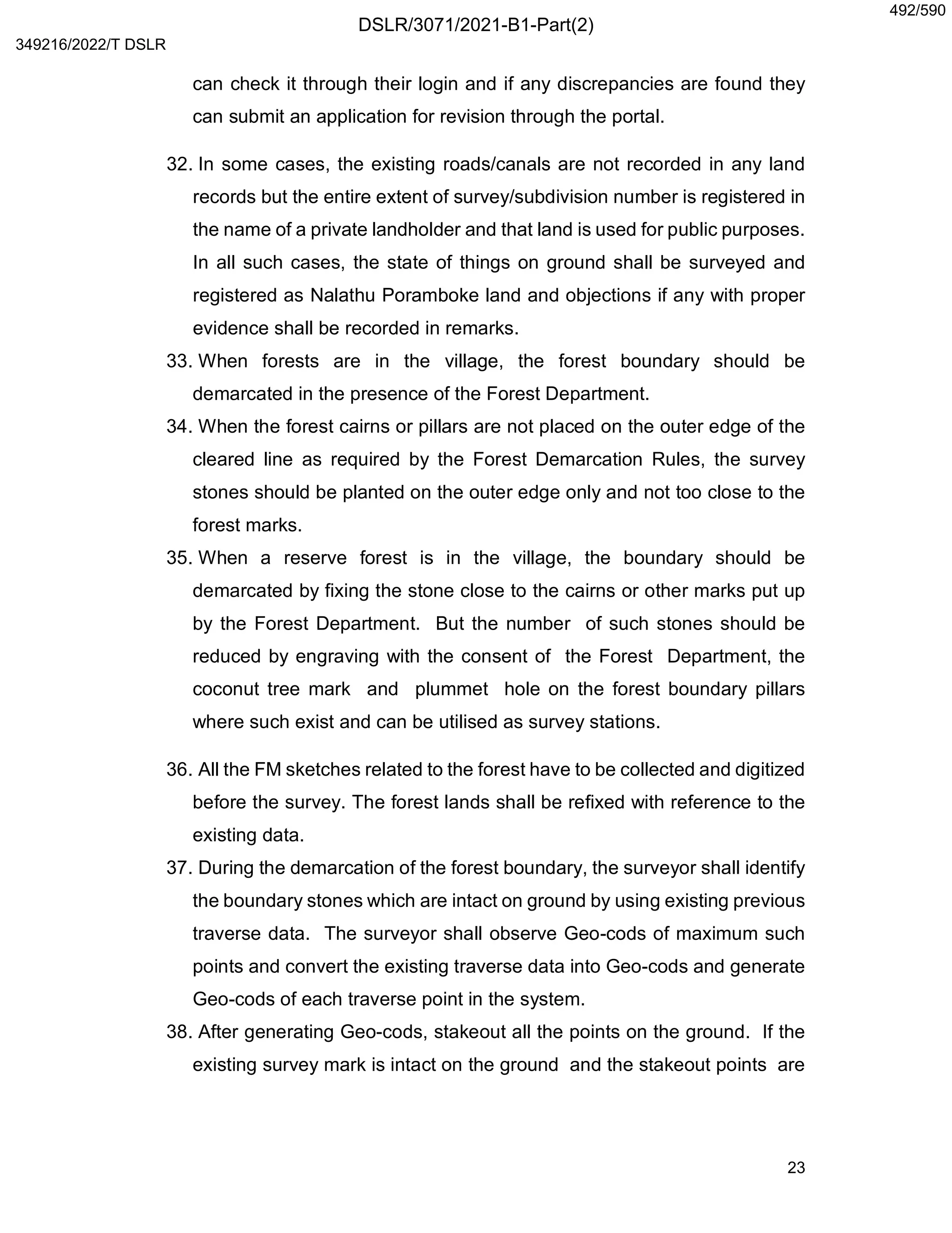 Digital Survey Kerala SOP - Standards Operational procedures - Uploaded ...