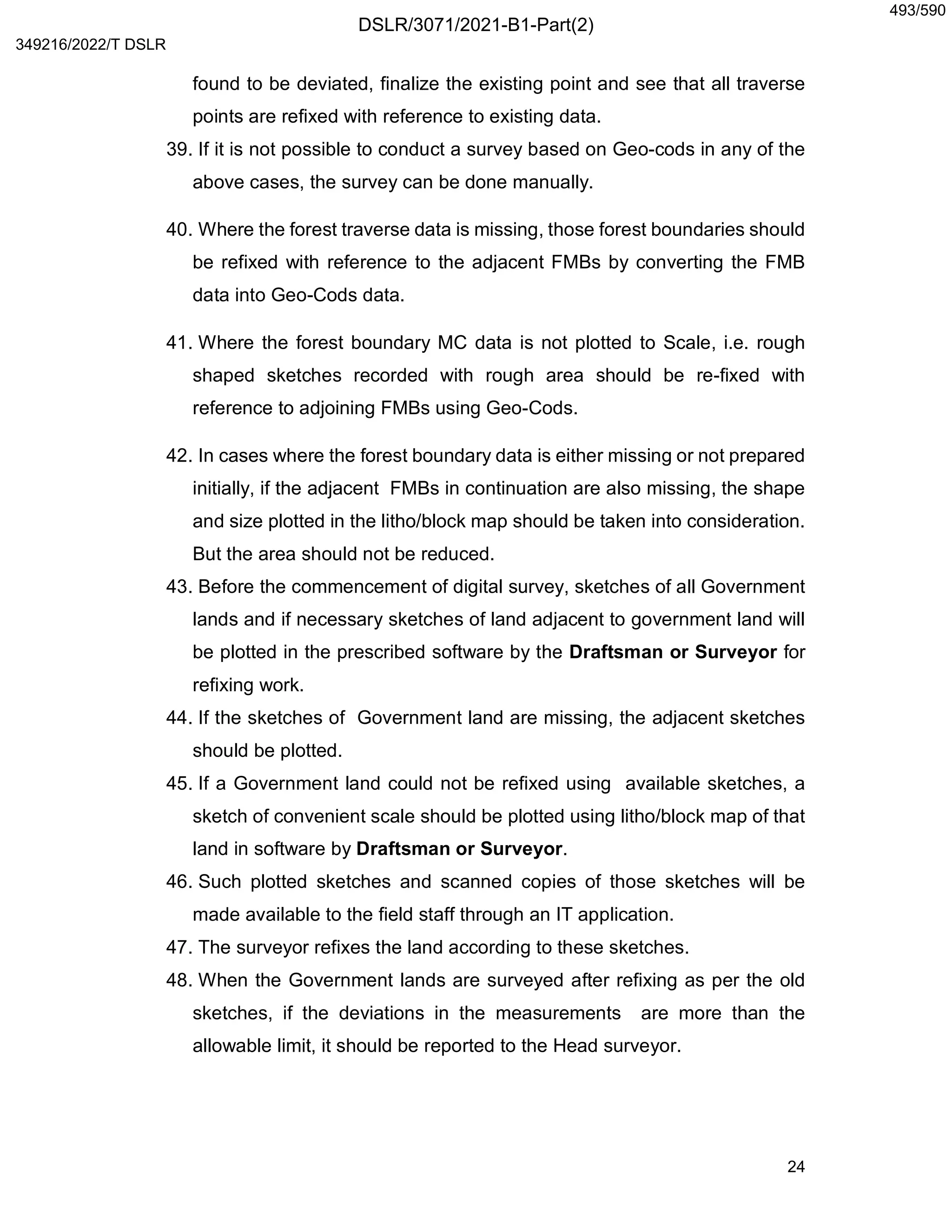 Digital Survey Kerala SOP - Standards Operational procedures - Uploaded ...