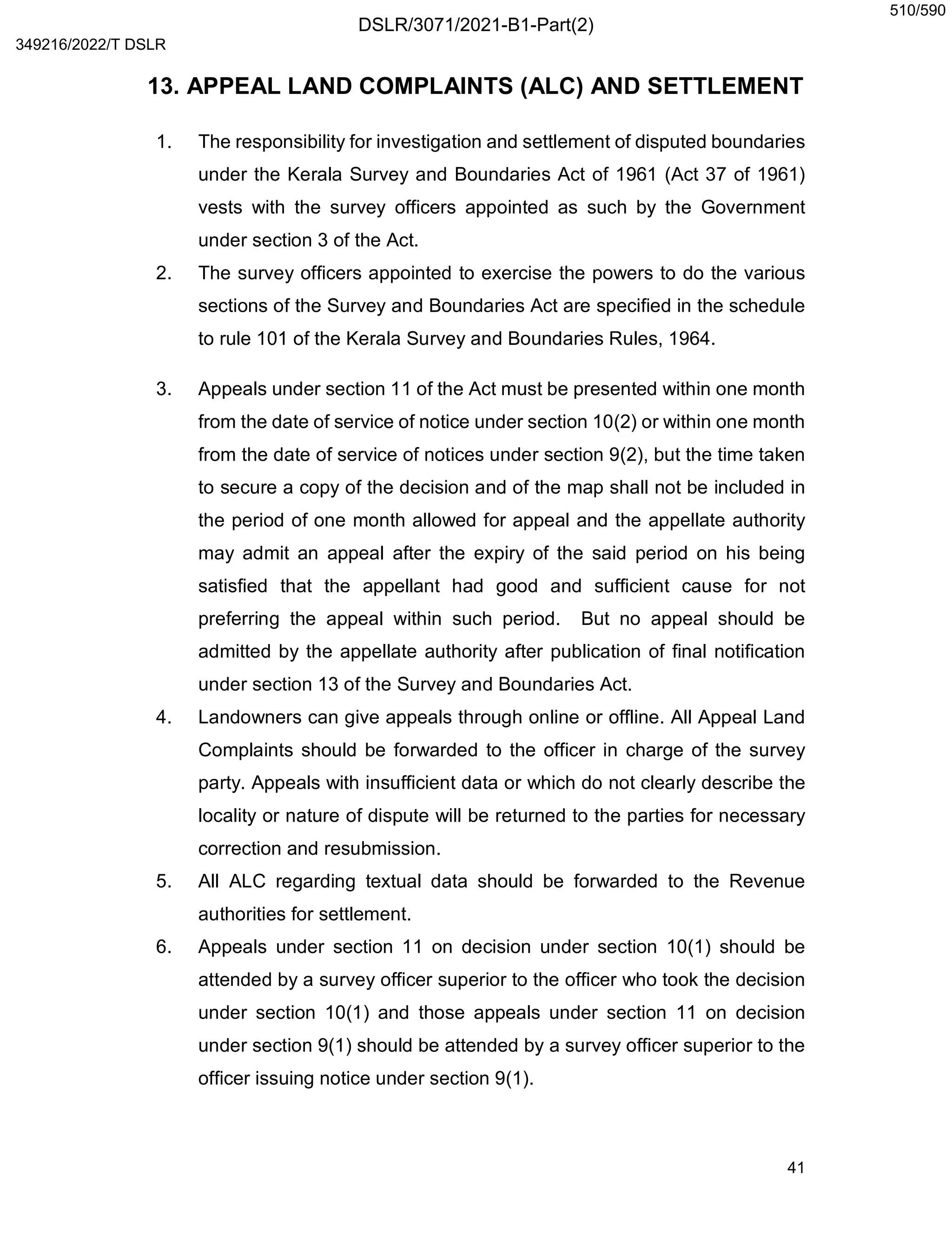 Digital Survey Kerala SOP - Standards Operational procedures - Uploaded ...