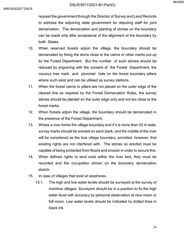 Digital Survey Kerala SOP - Standards Operational procedures - Uploaded by James Adhikaram land ...