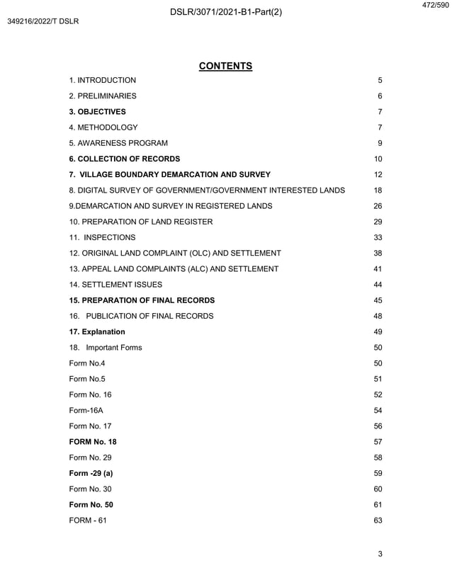 Digital Survey Kerala SOP - Standards Operational procedures - Uploaded by James Adhikaram land ...