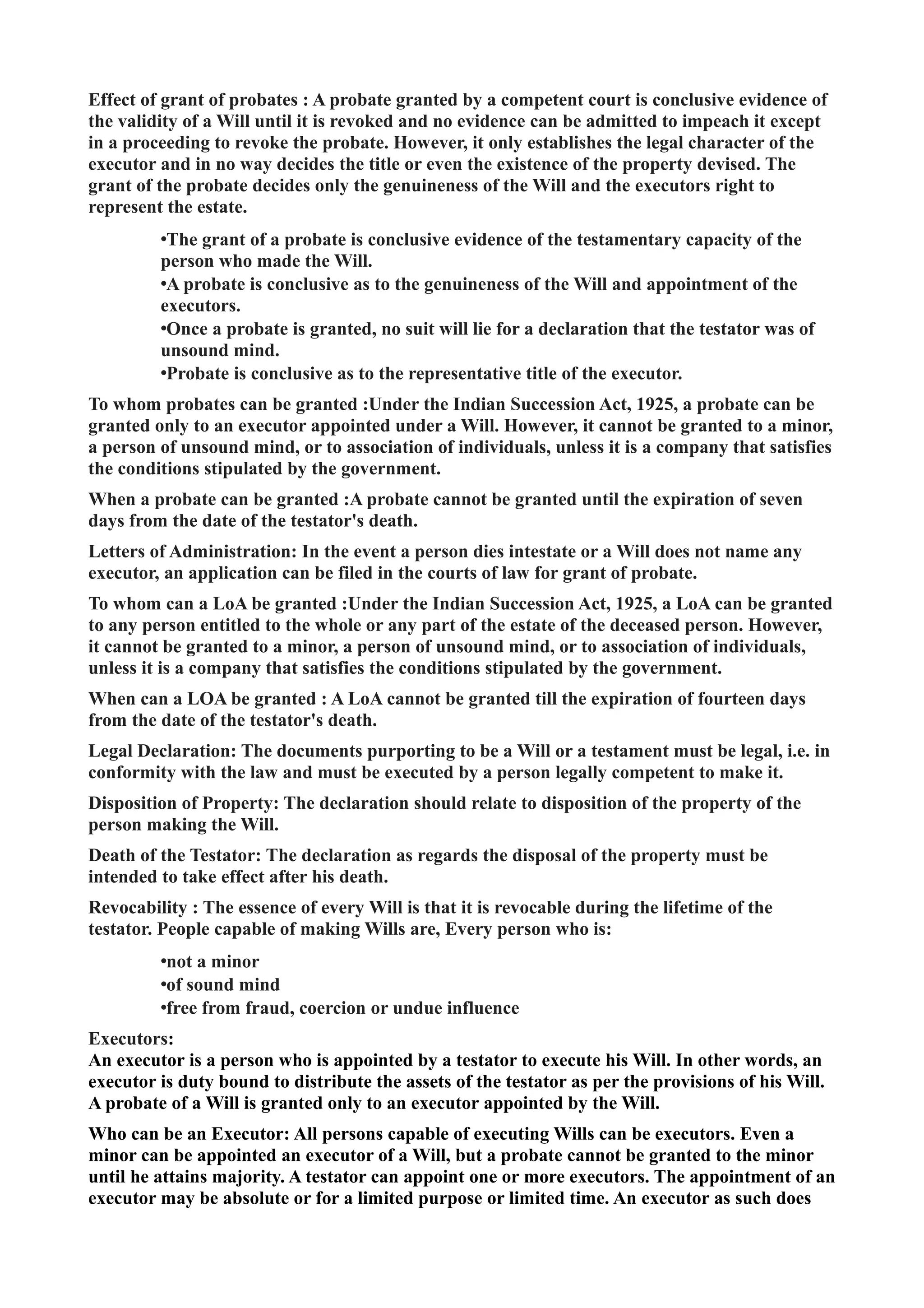 will laws full notes new | PDF