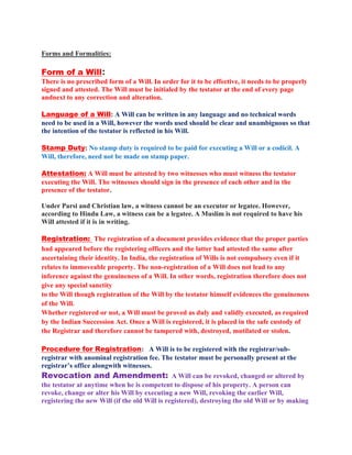 will laws pokuvarav full note prepared on 24.05.2018 | PDF