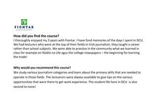 Fiontar DCU, Shane Curran | PPT