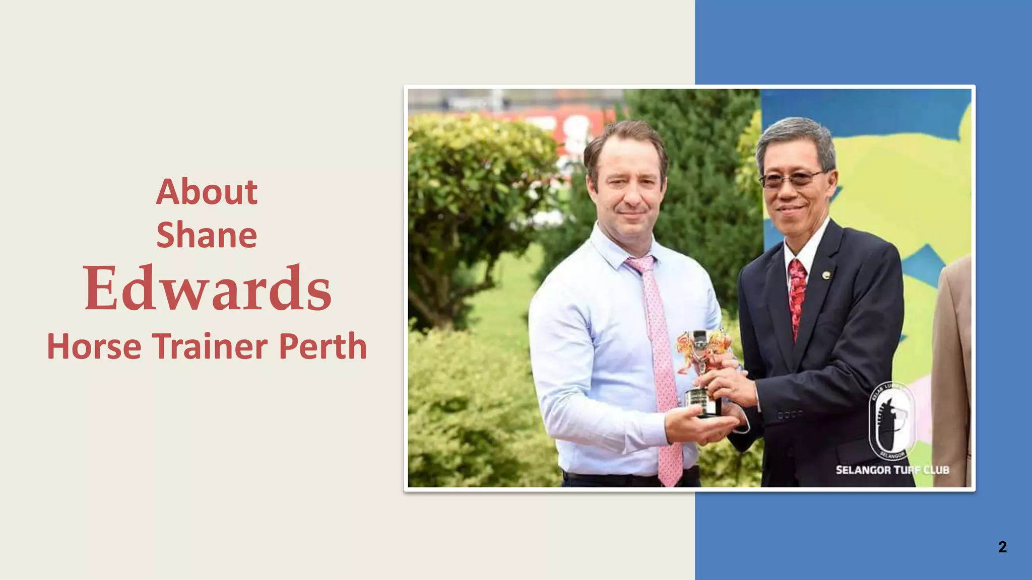 Shane Edwards Horse Trainer Perth - Brief Introduction.pptx | Horse ...