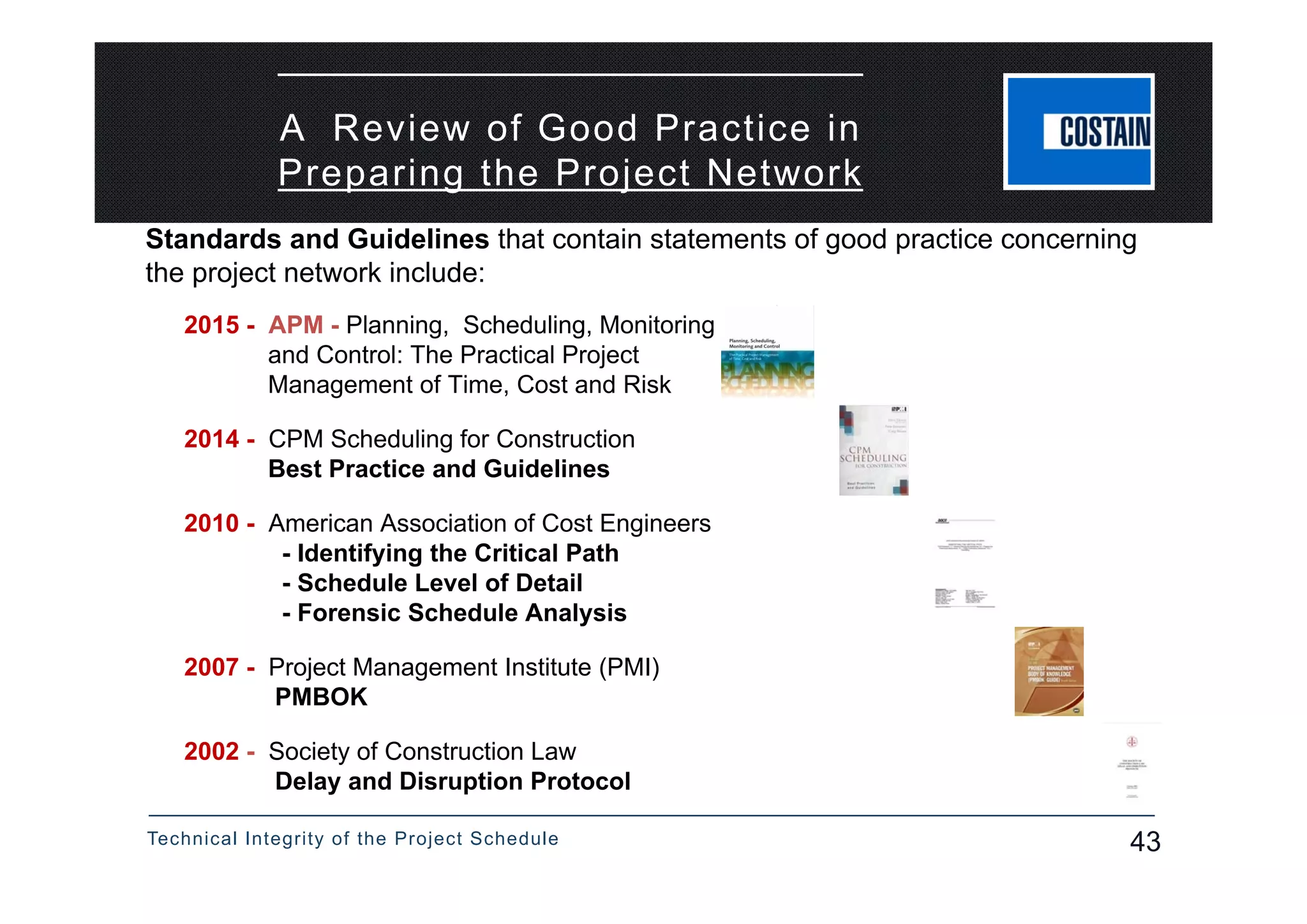 Schedule Integrity - The Key to Successful Project Management | PPT