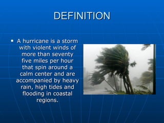 Shanes Hurricane Power Point | PPT