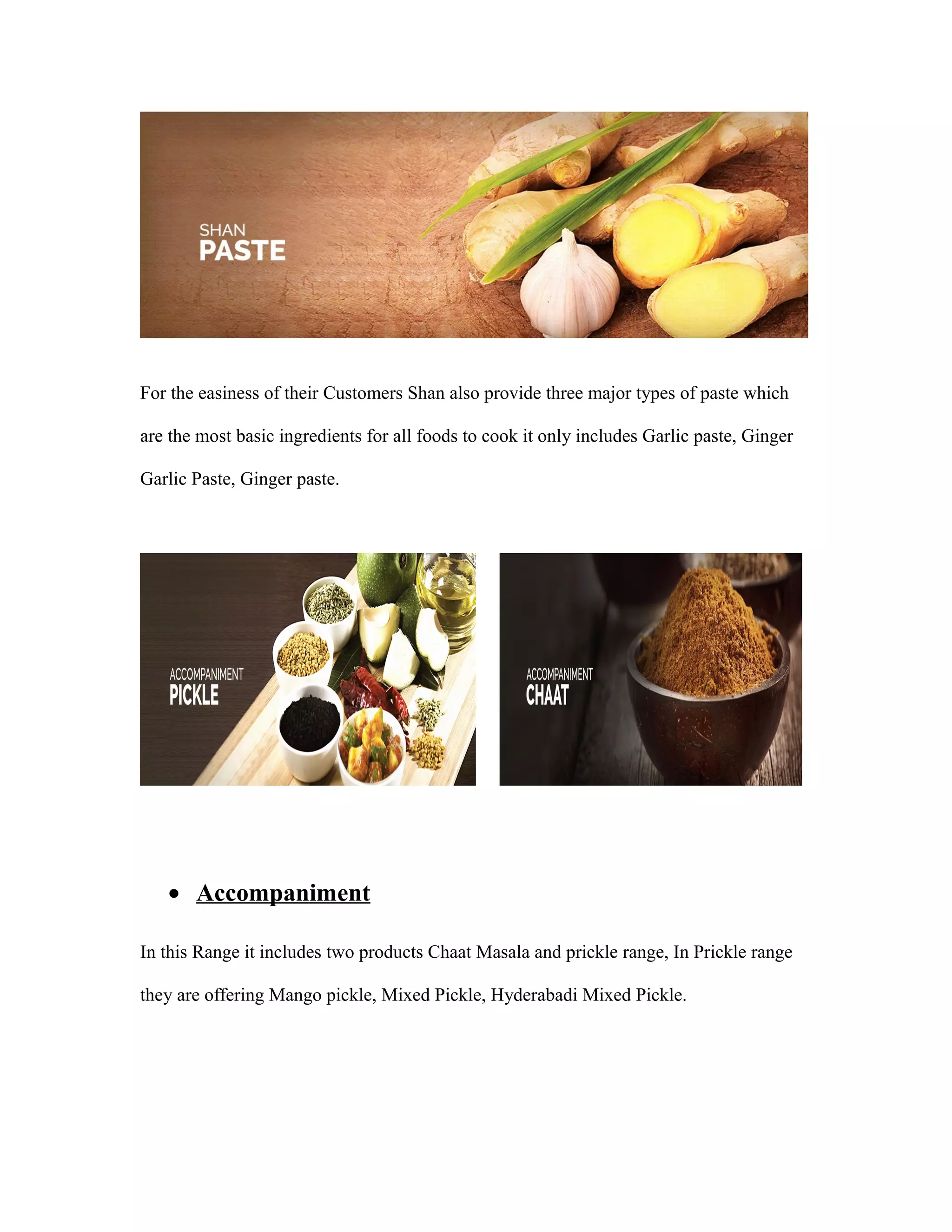 Shan foods (Marketing Management) | RTF