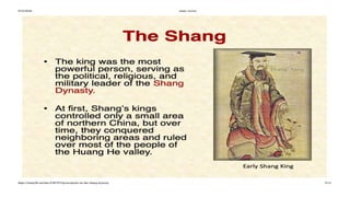 Shang dynasty | PPT