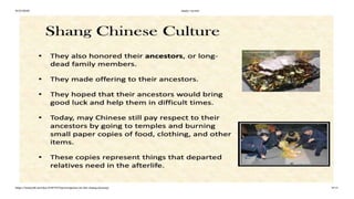 Shang dynasty | PPT