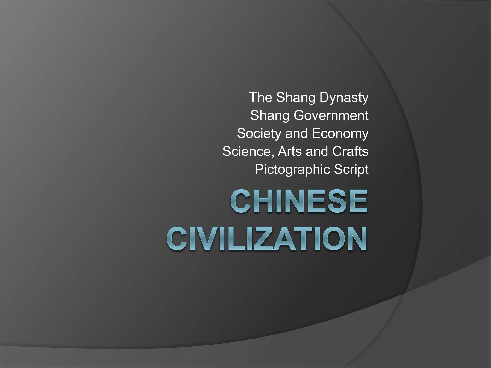 Chinese Civilization Shang dynasty | PPTX | Genealogy and Ancestry ...