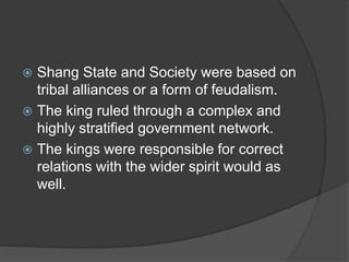 Chinese Civilization Shang dynasty | PPTX | Genealogy and Ancestry ...