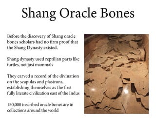 Shang dynasty powerpoint | PDF
