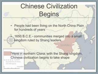 Shang Dynasty PPT | PPTX