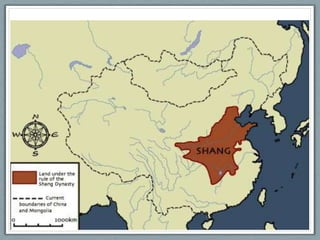 Shang Dynasty Map