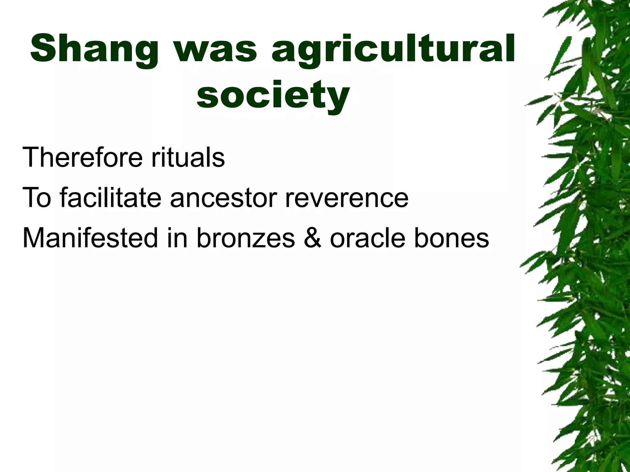 Shang Dynasty updated 2009.ppt