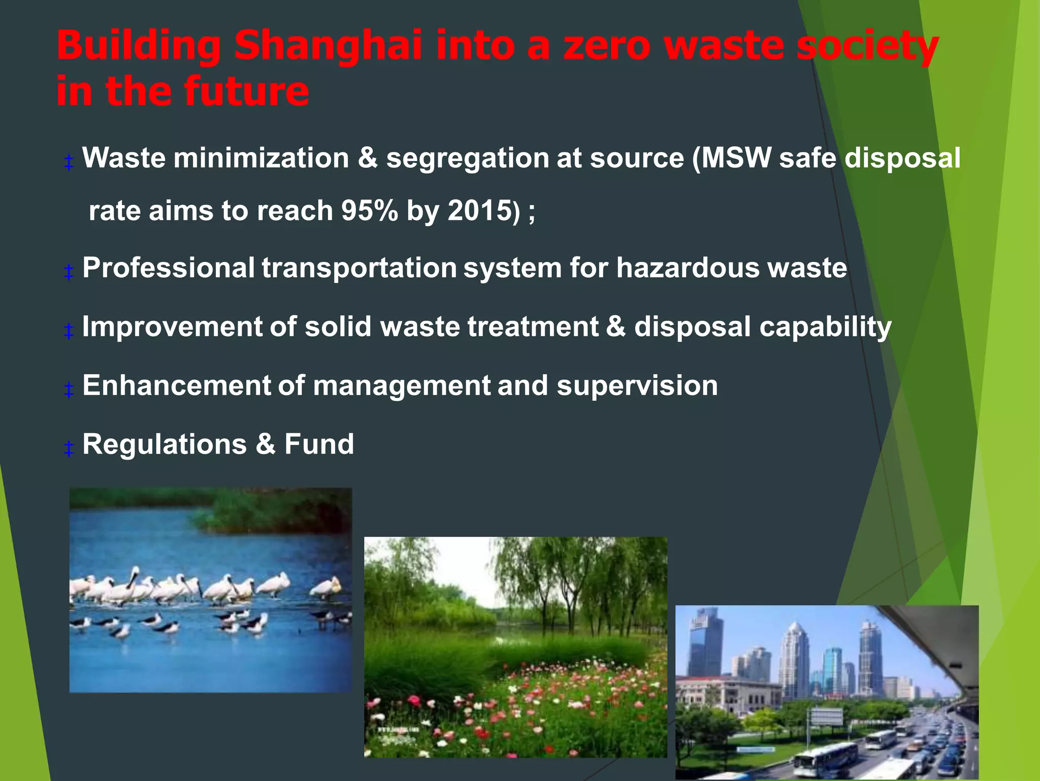 solid waste management in shanghai, china | PPTX