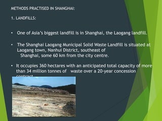 solid waste management in shanghai, china | PPTX