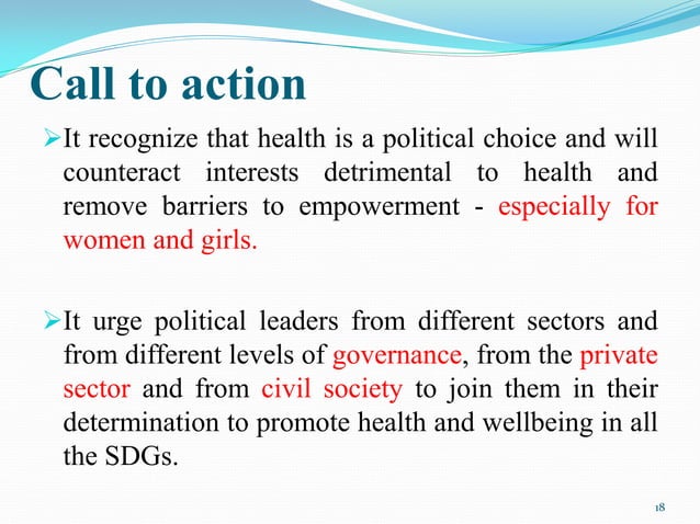 Shanghai Declaration on Health Promotion | PDF | Health Insurance ...