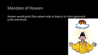 Shang & Zhou Dynasty | PPTX