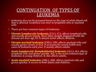 Leukemia | PPT