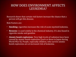 Leukemia (Cancer) | PPT