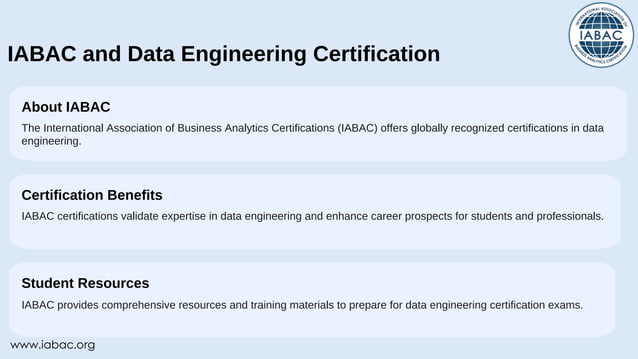 The Basics of Data Engineering with IABAC | PPT