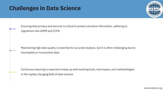 Basics of Data Science Foundation Explained | IABAC | PDF