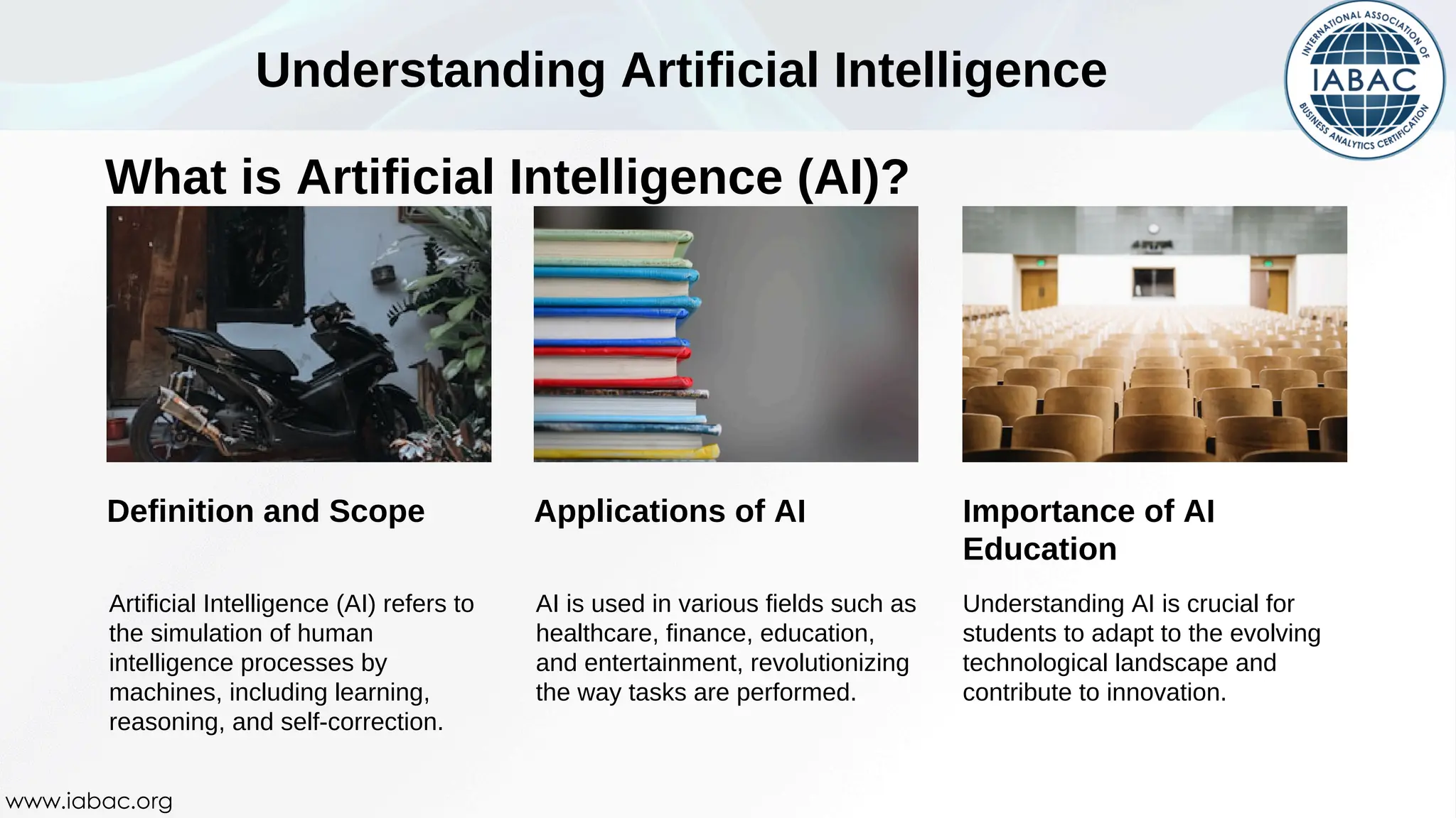 Benefits of Artificial Intelligence Courses in Mumbai | IABAC | PPT