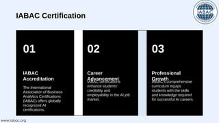 Benefits of Artificial Intelligence Courses in Mumbai | IABAC | PPT